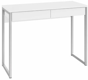 NEW:Psací stůl Obelix 122 bílý lesk