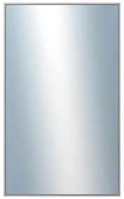 DANTIK - Zarámované zrcadlo - rozměr s rámem cca 60x100 cm z lišty Hliník šedá | P269-006 (7269006)
