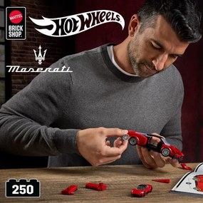 Mattel Brick Shop Hot Wheels Speed series Maserati MC20 Vícebarevná