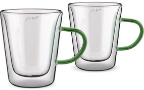 Lamart LT9118 2dílná sada sklenic Tea Vaso, 300 ml, zelená