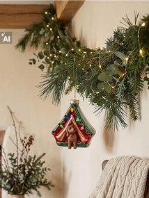 Sinsay - Vánoční ozdoba ve tvaru domečku - vícebarevná