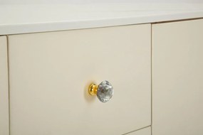 Designová komoda Pembroke 120 cm bílá