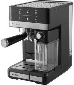 Sencor - Pákový kávovar espresso 1350W/230V černá/matný chrom