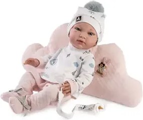 Guca 944 New BORN HOLČIČKA  - realistická panenka miminko s celovinylo