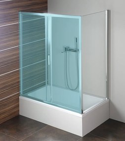 Polysan Polysan, DEEP sprchová boční stěna 750x1650mm, čiré sklo, MD3116