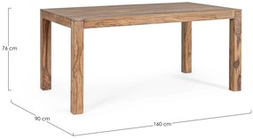 BIZZOTTO Jídelní stůl NARTAN 160x90cm 0746945