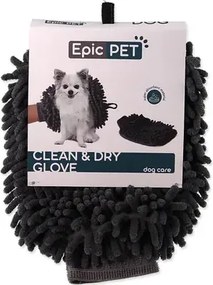 Epic Pet Clean and dry rukavice šedá 24x17,5cm