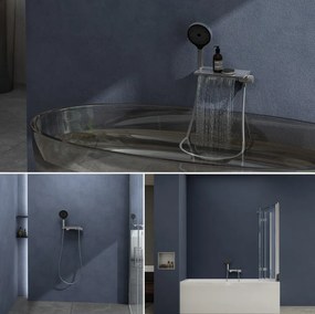 design vanová baterie DOPORRO 3 - chrom
