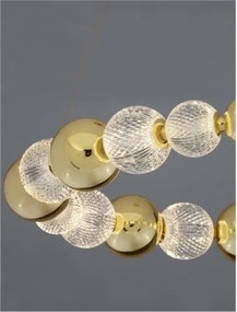 Závěsné LED svítidlo NOVA LUCE BRILLE 52W 3200K 9695202 stmívatelné Triac