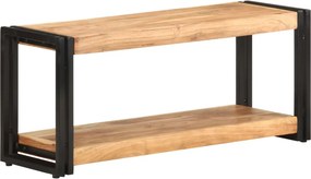 TV stolek 90 x 30 x 40 cm masivní akáciové dřevo 321978