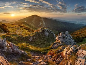 Vícedílný obraz Vrchol Hory Chleba Na Slovensku Nedostatek Nedostatek Přírodní plátno 120x90