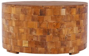 Konferenční stolek 60 x 60 x 35 cm masivní teakové dřevo 288811