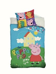 Bavlněné povlečení I'm Peppa Pig 140x200 + 70x90 cm