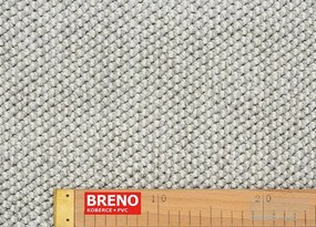 Breno Kusový koberec LOOM 4300 Silver, 60x100 cm, Šedá/Stříbrná