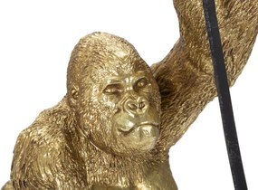 Stolní lampa Gorilla 40 cm zlatá