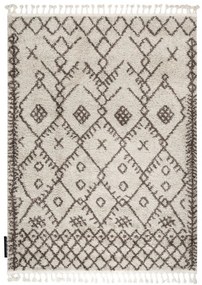 Hans Home | Kusový koberec Berber Tanger B5940 cream and brown - 80x150