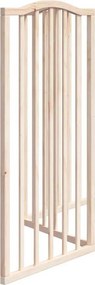 vidaXL Zábrana pro psy skládací 3 panely 150 cm topolové dřevo [352230] Barva: hnědý dub