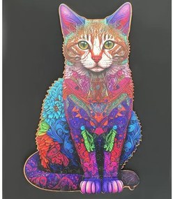 Dřevěné puzzle - Kruzzel 22878 puzzle