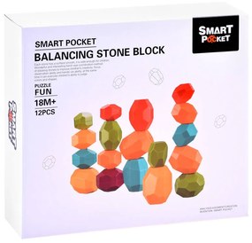 Bloky Kameny puzzle balanční pyramida ZA3990