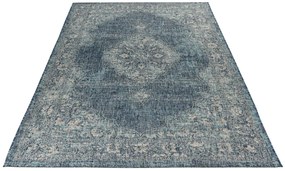 Obsession, Kusový koberec Nordic 875 navy – na ven i na doma, 80x150, modrá, chodba / předsíň