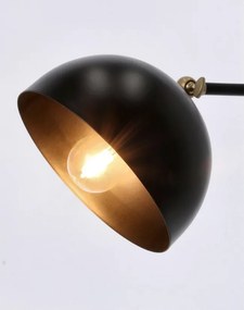 BIZZOTTO Stolní lampa GLASGOW černá 41cm 0827756