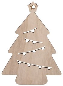 SOLIGHT LED nástěnná dekorace vánoční stromek, 24x LED, 2x AA