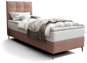 Jednolůžková postel 80 cm Infernus Bonell (lososová) (s roštem, bez úl. prostoru). 1082255
