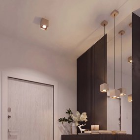 Sollux Lighting Stropní svítidlo QUAD 1 taupe