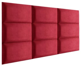 Čalouněný panel Jasmine 60 30x80cm červená
