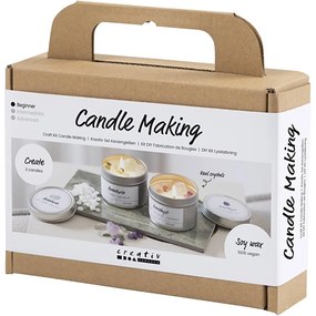 Creativ Company Kreativní sada Mini Craft Kit Candle Making Crystals