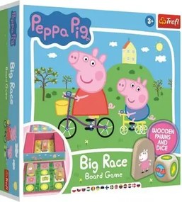 Trefl - Hra - Prasátko Peppa: Velký závod  / 15-20 min / 2-3 hráči / o