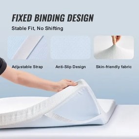 vršek matrace Memory Foam Odnímatelná a omyvatelná Queen tloušťka 76,2 mm