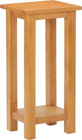 vidaXL Odkládací stolek 27 x 24 x 55 cm masivní dubové dřevo [289185]