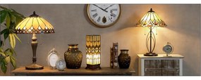 Stolní lampa Tiffany Wijnanda – 40x60 cm