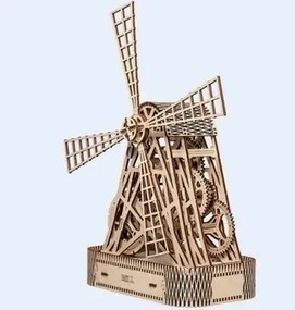 Wooden City 3D Puzzle Mlýn / 222 dílů / od 14 let