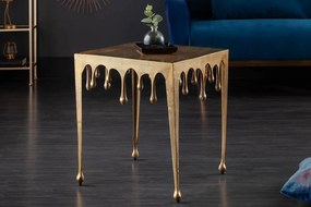 Designový odkládací stolek Gwendolyn L 50 cm zlatý