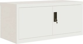 Kartotéka bílá 90 x 40 x 130 cm ocel 3188311