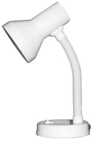 ACA DECOR Retro stolní lampa PAVLOVA, bílá barva