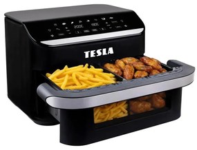 TESLA Electronics AirCook- Multif. duální dig. horkovzd. fritéza 10 l 2400W/230V