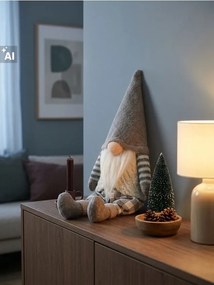 Sinsay - Vánoční stojící dekorace ve tvaru sedícího skřítka - vícebarevná