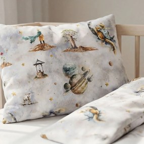 Perkálové bavlněné povlečení do postýlky Zasněný Malý princ Velikost: 100 x 135 + 45 x 65