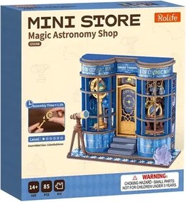 RoboTime 3D dřevěná skládačka Miniatura domečku Kouzelný astronomický