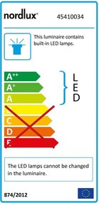 NOR 45410034 Venkovní svítidlo do země Une 1-Kit 1x0,5W LED nerez ocel - NORDLUX