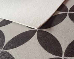 Beaulieu International Group, PVC podlaha - lino Livitex 2608, na míru, šíře 4m, šedá, filc, chodba / předsíň
