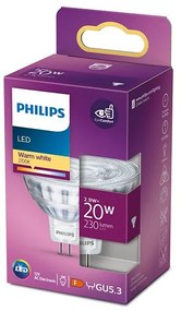 Philips 8719514307605 led žárovka 2,9w/20w | mr16 | 230lm | 2700k | 36d