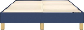 Rám postele s boxspringem modrá 120x200 cm textil 3120604