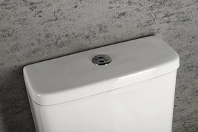 Sapho Sapho, TURKU RIMLESS WC kombi mísa zvýšená, sp./zad.odpad
