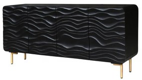 Massive home | Luxusní komoda Black lagoon mango 160cm
