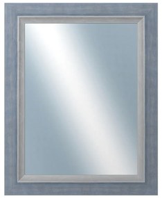 DANTIK - Zarámované zrcadlo - rozměr s rámem cca 40x50 cm z lišty AMALFI modrá (3116)