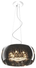 Luxusní lustr na lanku Crystal 50 smoky